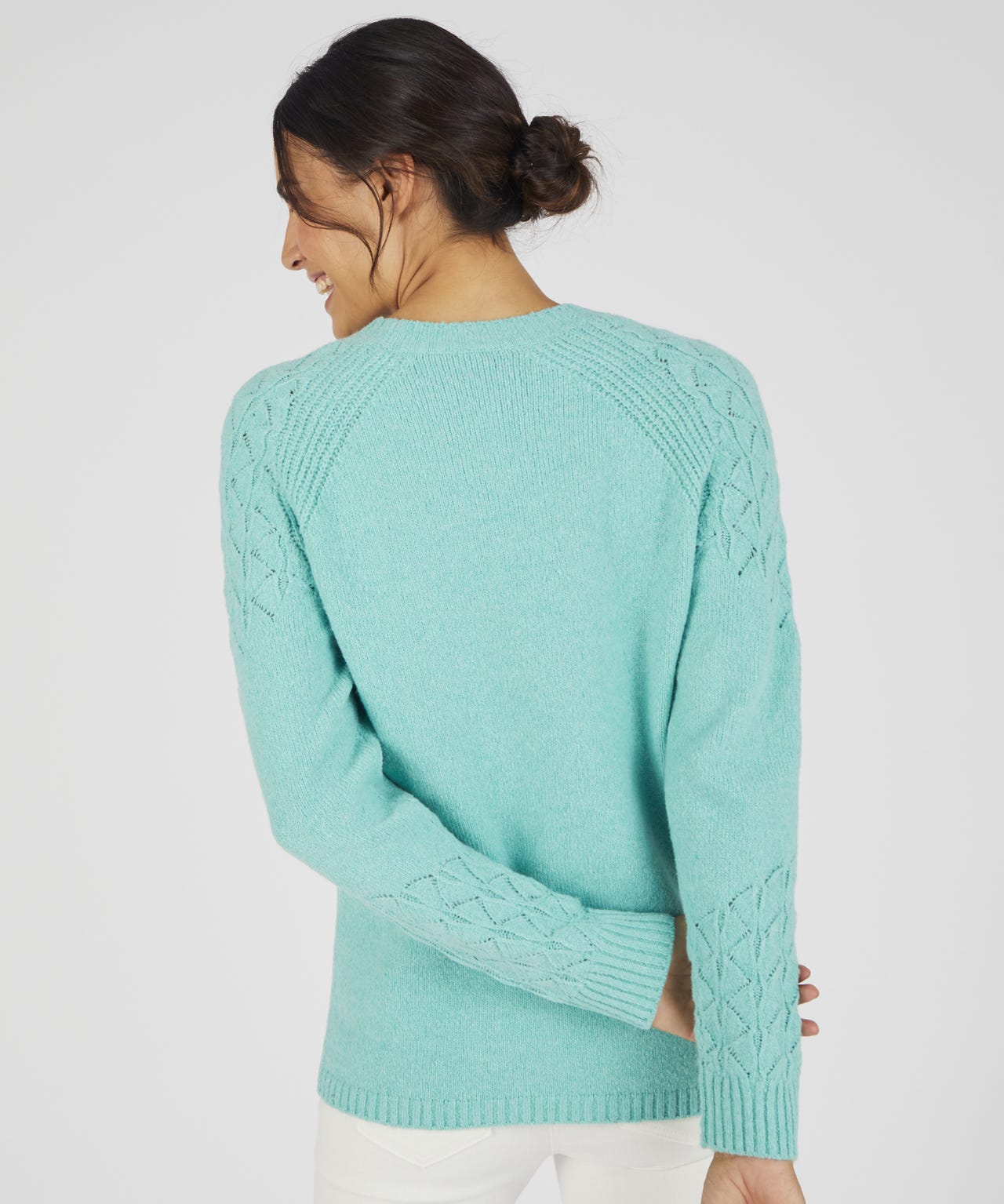 Fancy Knit Jumper - Sweater - Damart.co.uk