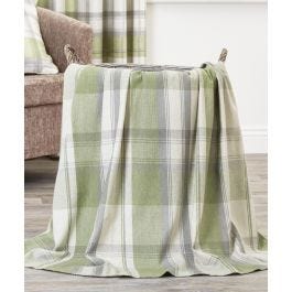 Pack of 2 Checked Throws - Damart.co.uk