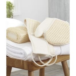 3-Piece Loofah Set - Damart.co.uk