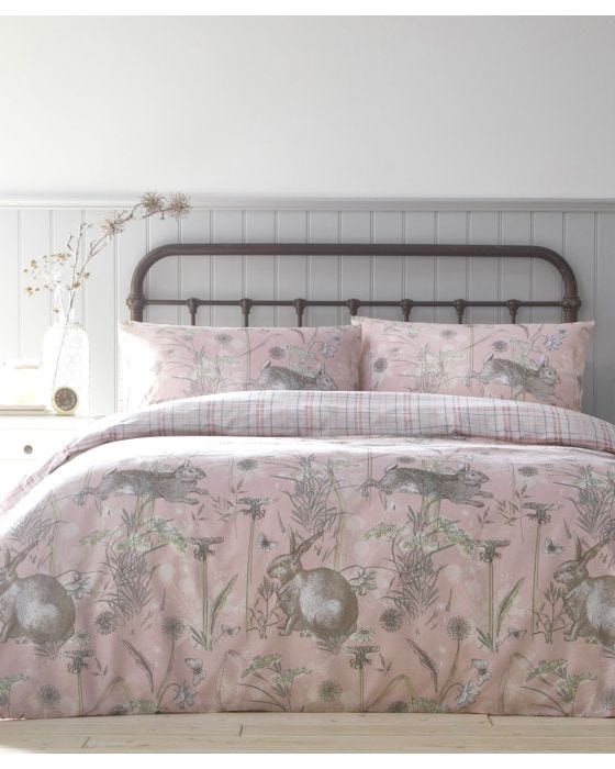 Summer Rabbits Duvet Set - None - Damart.co.uk