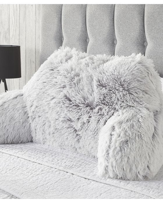 Huggleland Long Hair Cuddle Cushion - Damart.co.uk