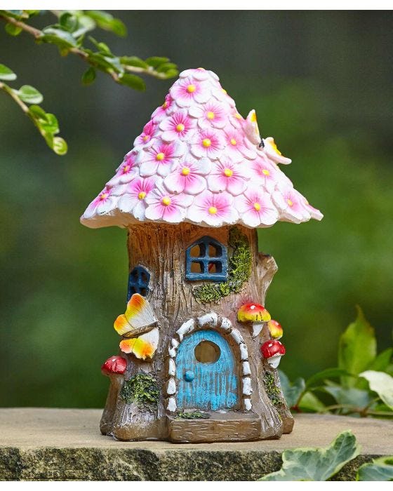 Light Up Solar Powered Toadstool Garden Ornament - Damart.co.uk