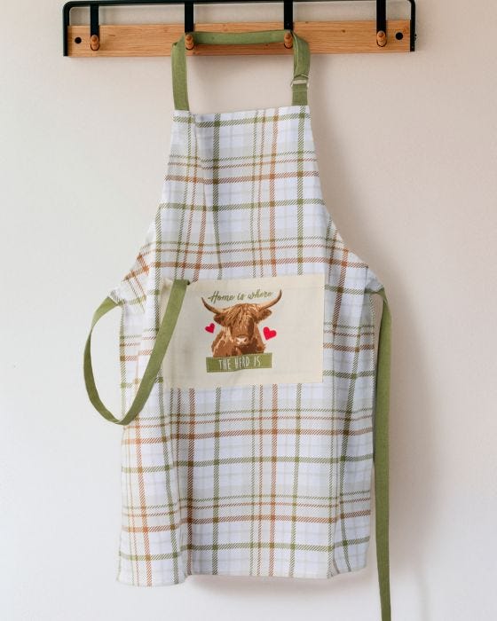 Highland Cow Apron - Damart.co.uk